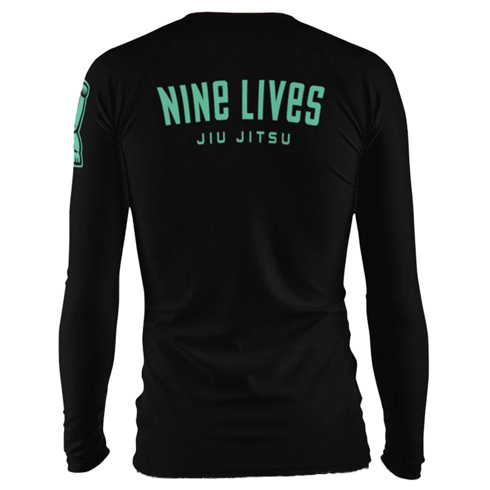 LLDW Rashguard - Black – Nine Lives Jiu Jitsu